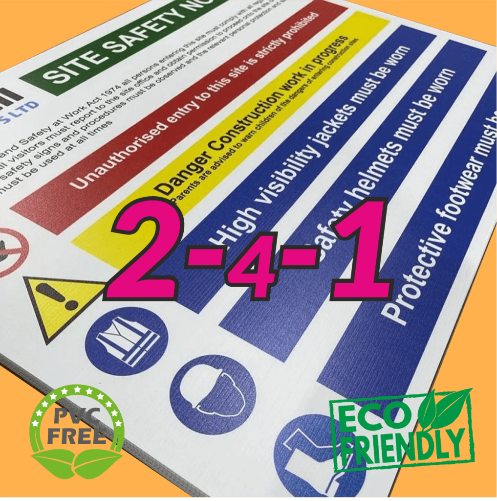 Correx Site Boards 2-4-1 - Digiprint Nettl