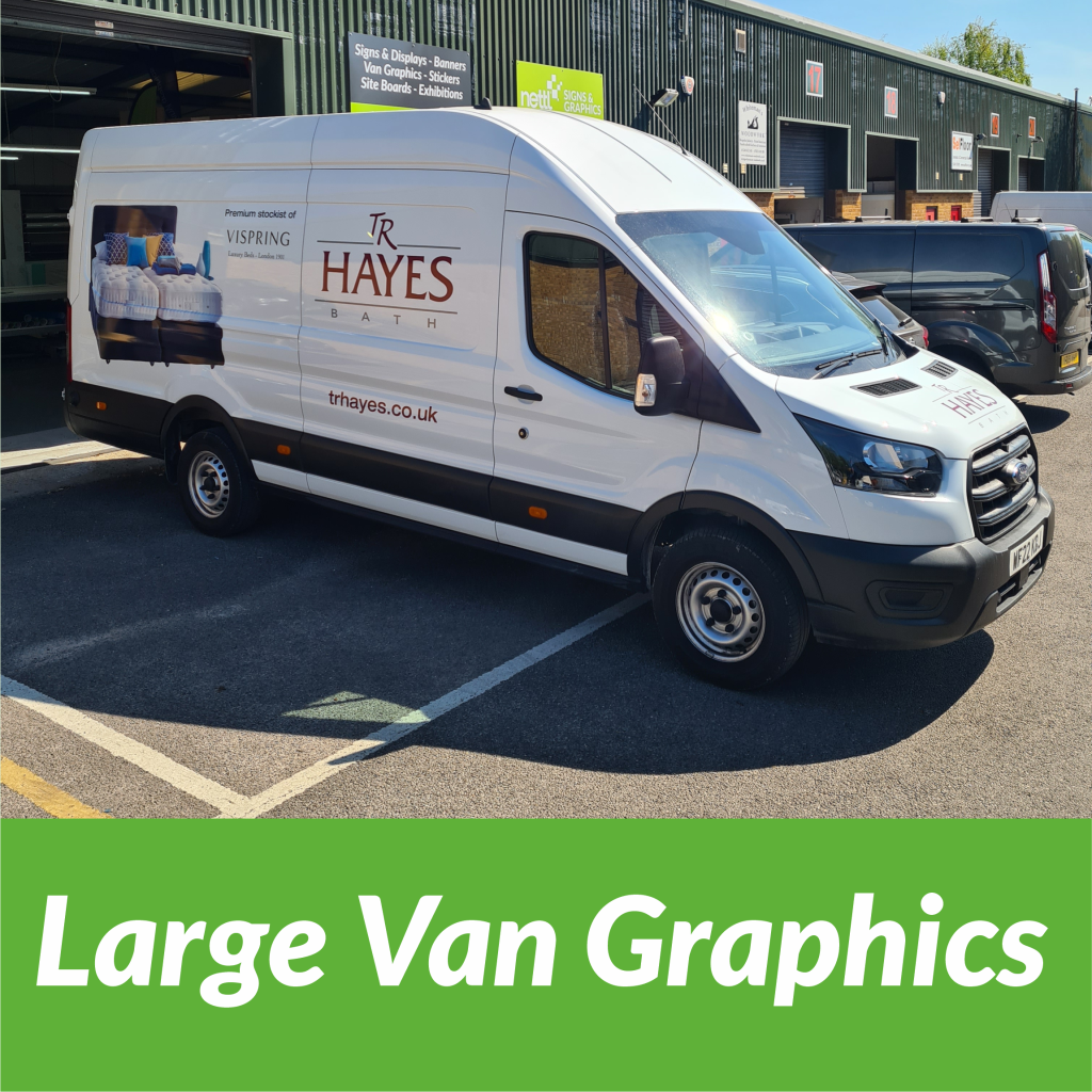 Large Van Graphics - Digiprint Nettl